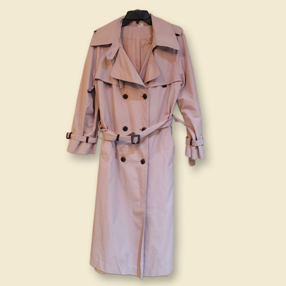 Jackets & Coats | 7s Cottagecore Twee Pink Trench Coat | Poshmark